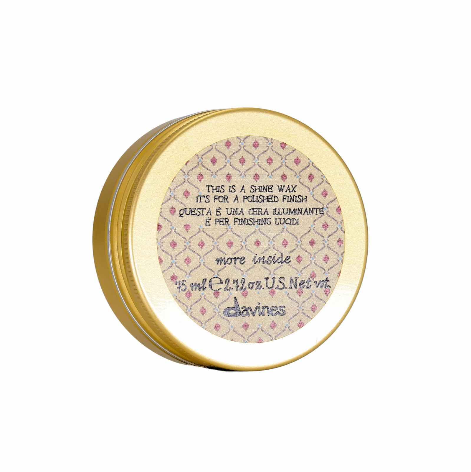 Davines More Inside Shine Wax for Sleek Styles | HAIRSHOP