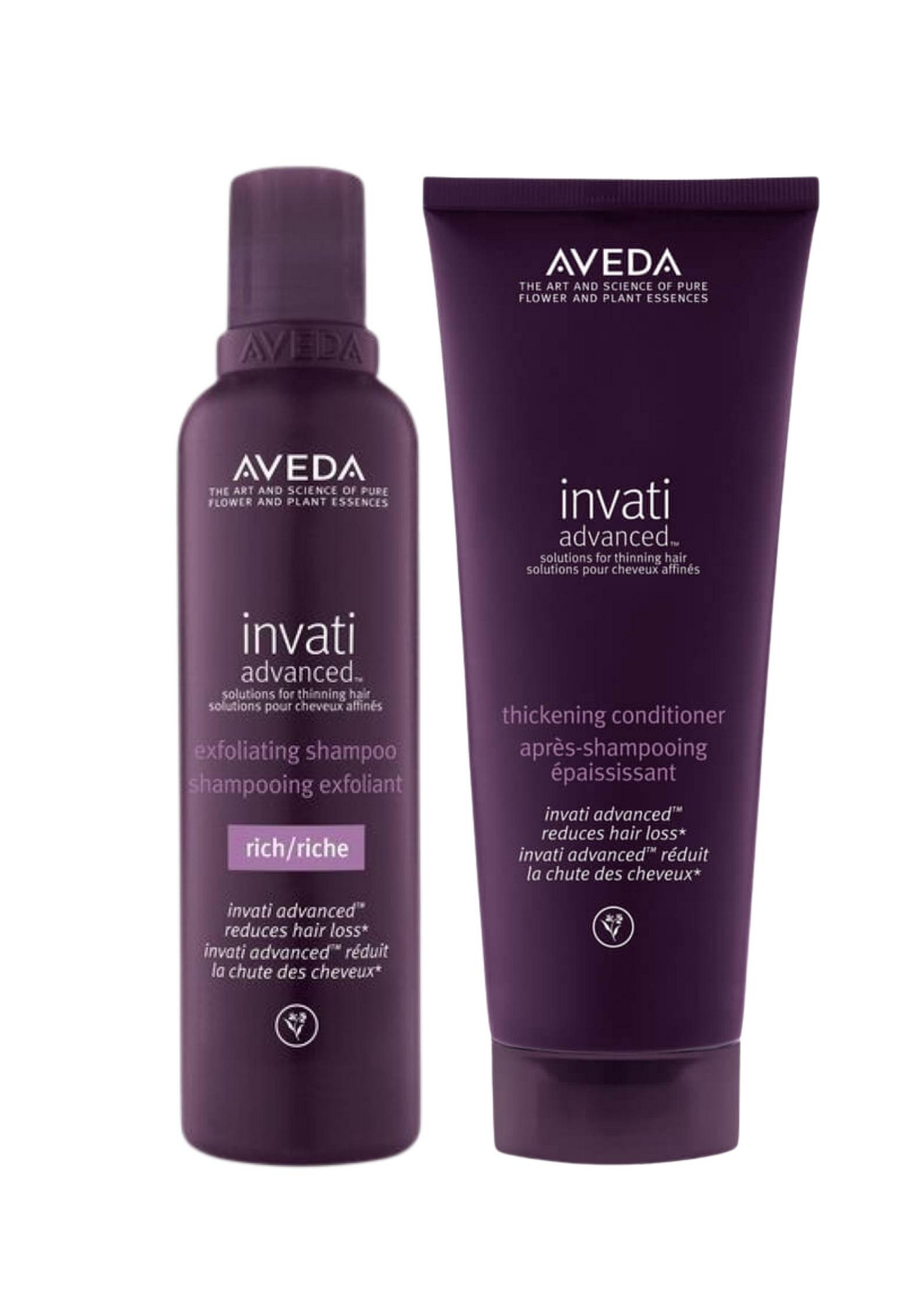 Aveda Invati Advanced Rich Shampoo & Conditioner Set | HAIRSHOP