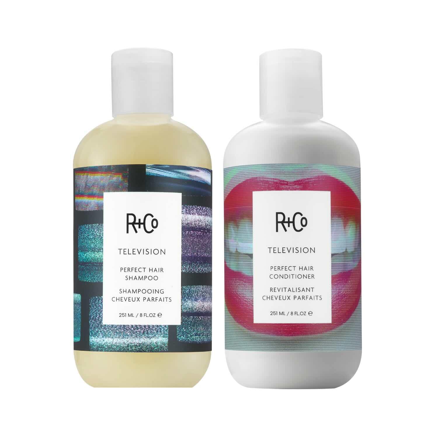 R+Co Television Perfect Hair Shampoo & Conditioner Set | HAIRSHOP