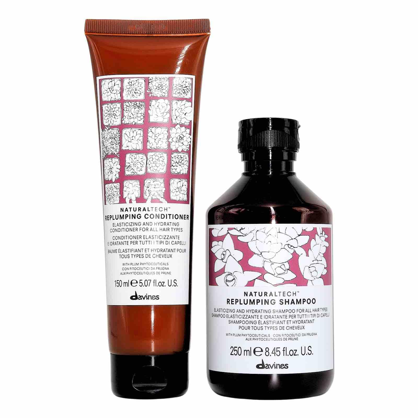 Davines Replumping Shampoo & Conditioner | HAIRSHOP