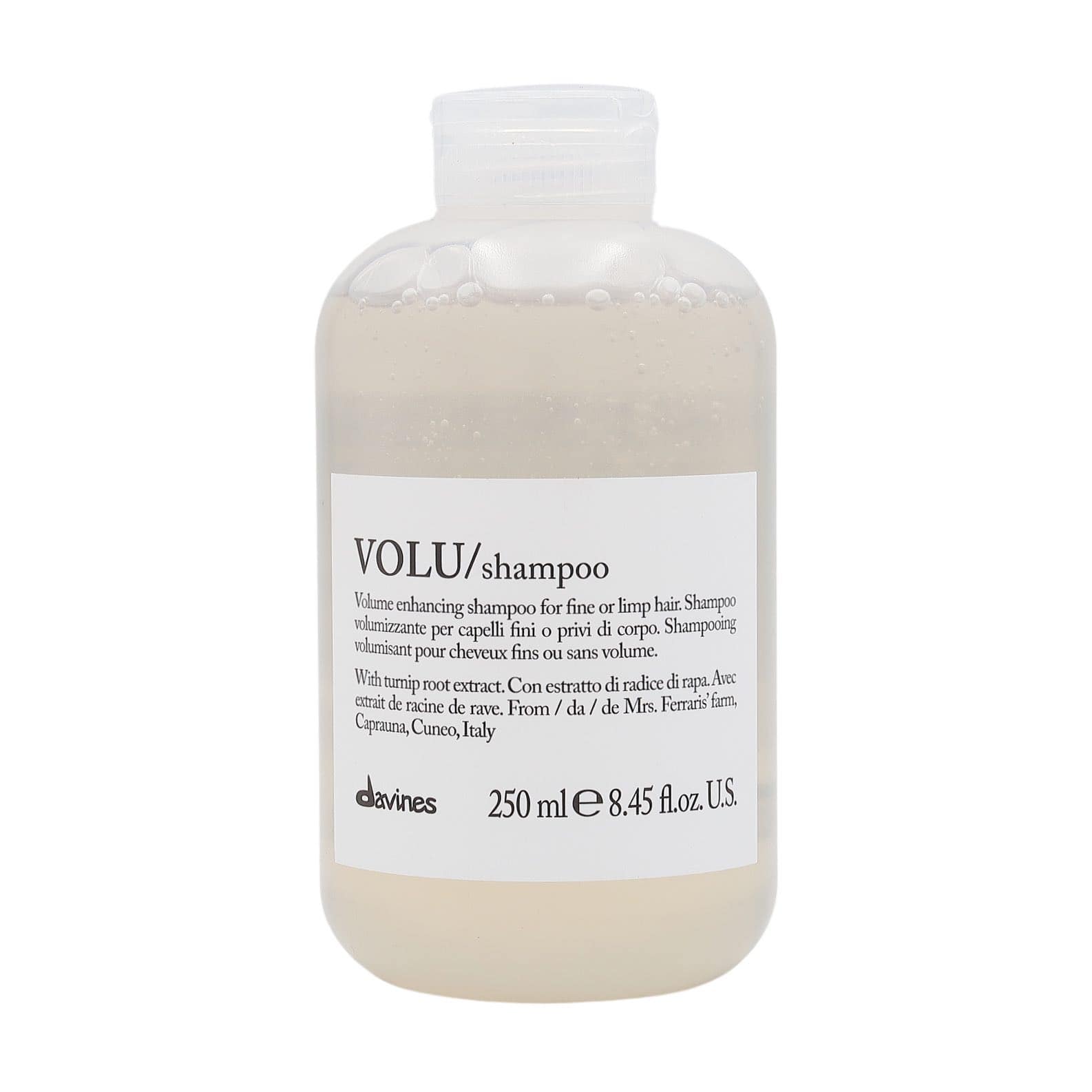 Davines Volu Shampoo Adds Volume to Fine Hair | HAIRSHOP